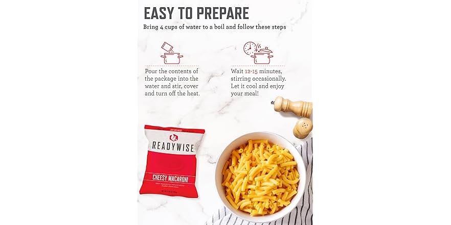 ReadyWise 84 Serv Breakfast Entrée Bucket