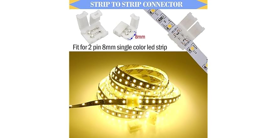 2 Pin LED Strip Connector Kit