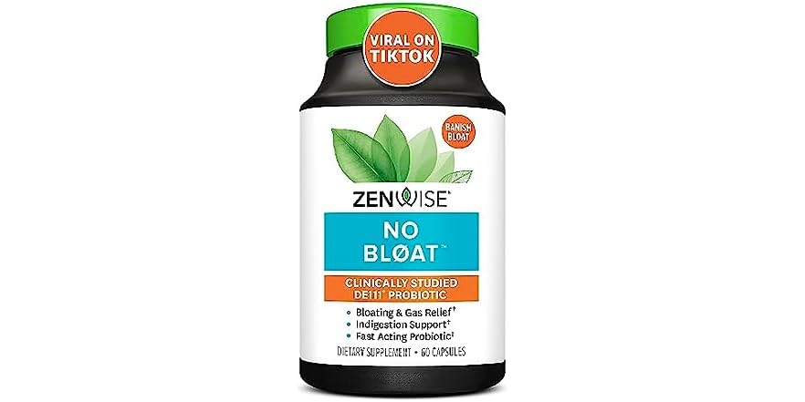 Zenwise Health NoBloat60Ct No Bloat 60 Count