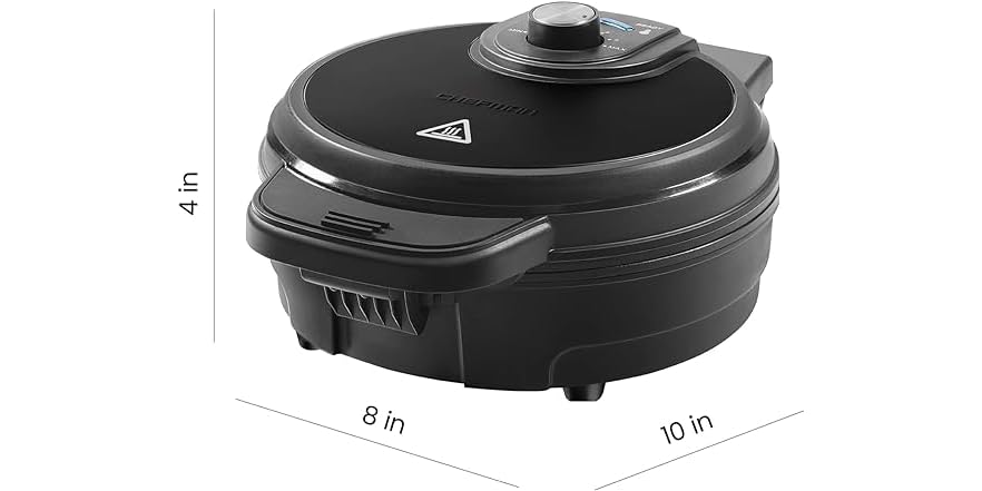 Chefman Anti-Overflow Waffle Maker