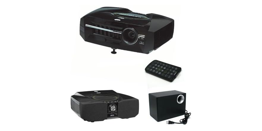 CineGo D-1000 Home Theater DLP Projector System w/DVD Player