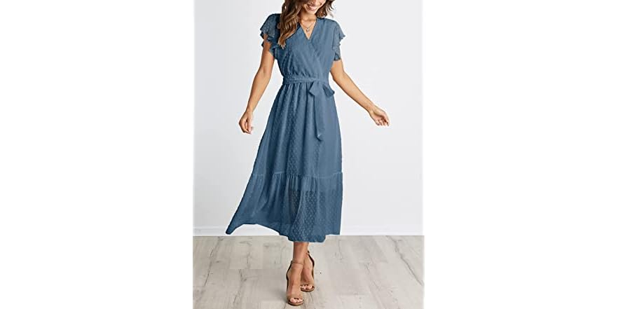 Hem Swing Midi Sun Dress