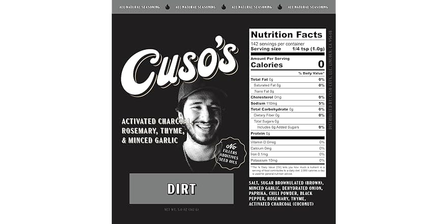 Cuso’s Dirt® BBQ Seasoning