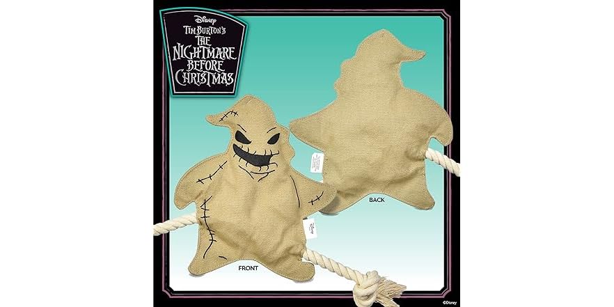 Oogie Boogie Flat Dog Toy