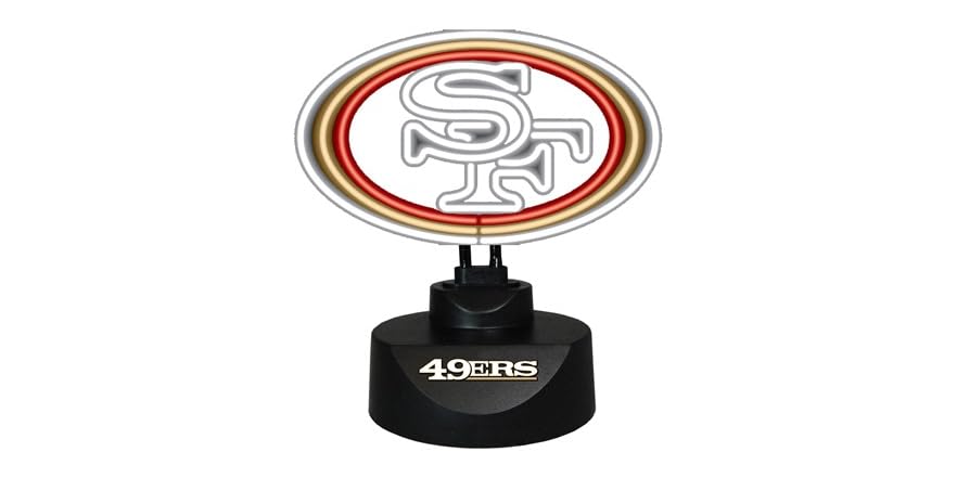 The Memory Company NFL Logo Neon Lamp