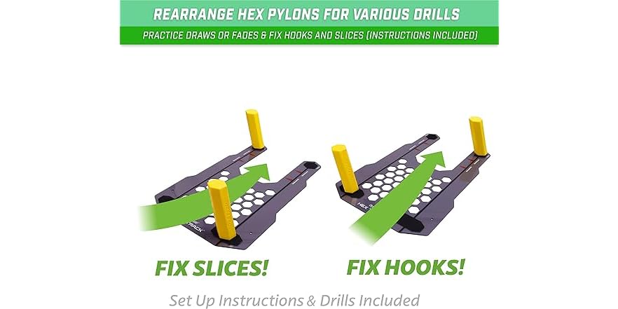 GoSports Golf HEX Track Swing Path Guide