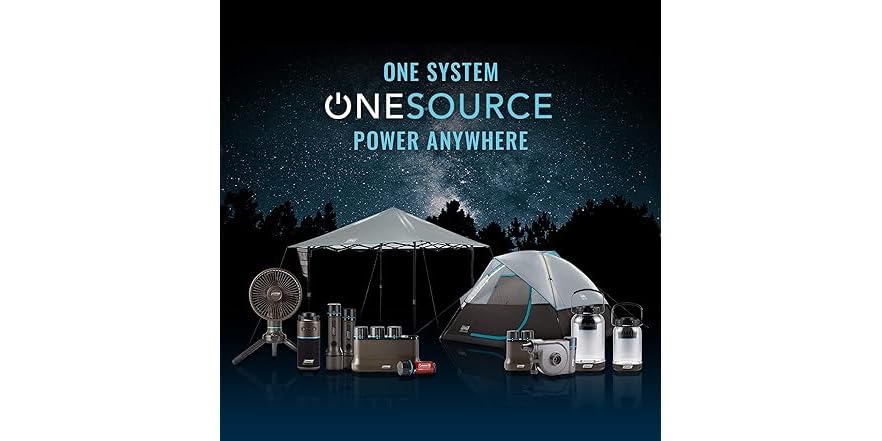 Coleman OneSource Rechargeable Camping Fan