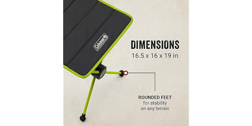 Coleman Mantis Space-Saving Table