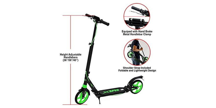 Xspec Aluminum Dirt Kick Scooter
