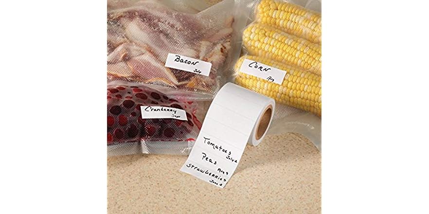 Adhesive Labels For Freezer Bags