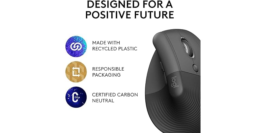 Logitech Lift Vertical Ergonomic Mouse