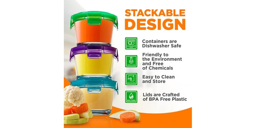 NutriChef 12-PC Food Storage Containers