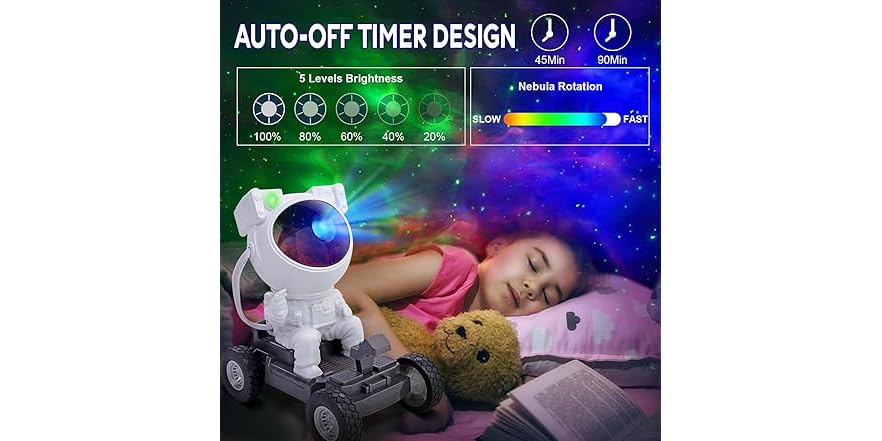 Astronaut Space Man Buddy Projector