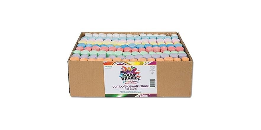 Box of Chalk, 1 Pack of 126