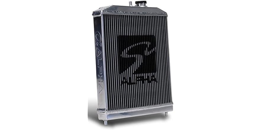 Racing Radiator, Dual Core, 1.25" I/O