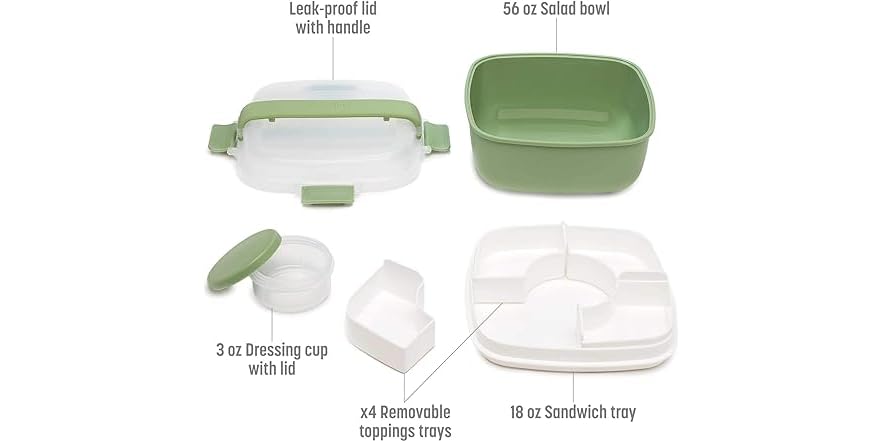 Goodful Stackable Lunch Box Container