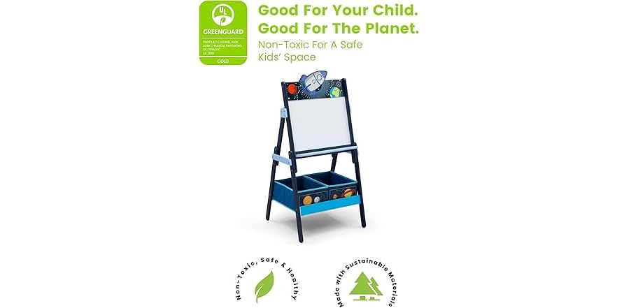 Space Adventures Wooden Activity Easel
