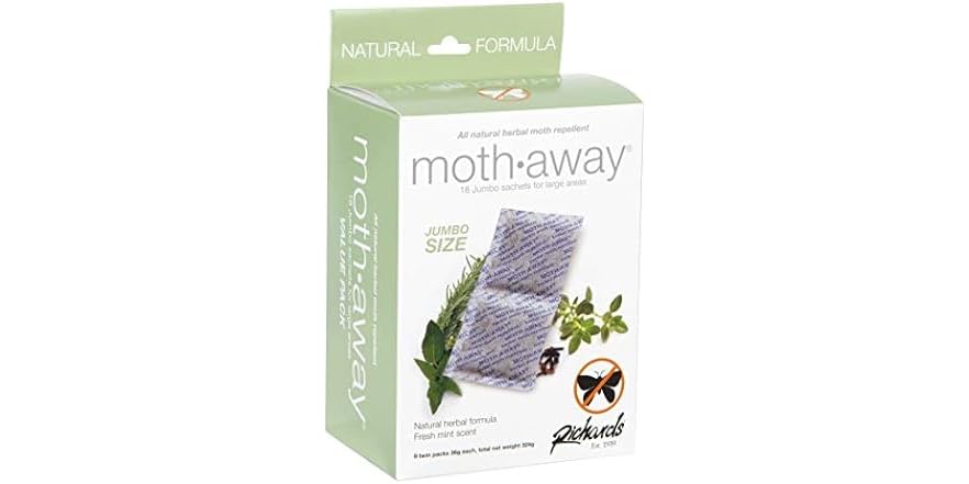 Richards Moth Non-Toxic Moth Herbal Repellant