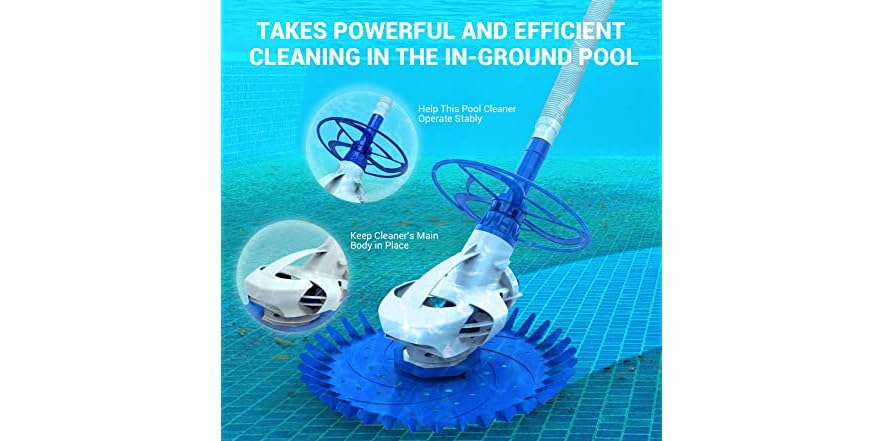 PAXCESS Pool Cleaner Blue/White