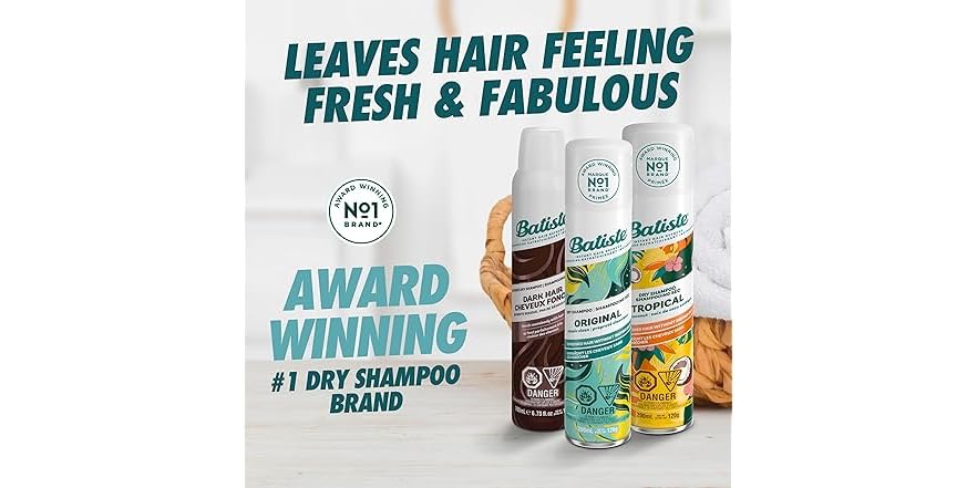 Batiste Dry Shampoo - Fresh - 6.73 Ounce