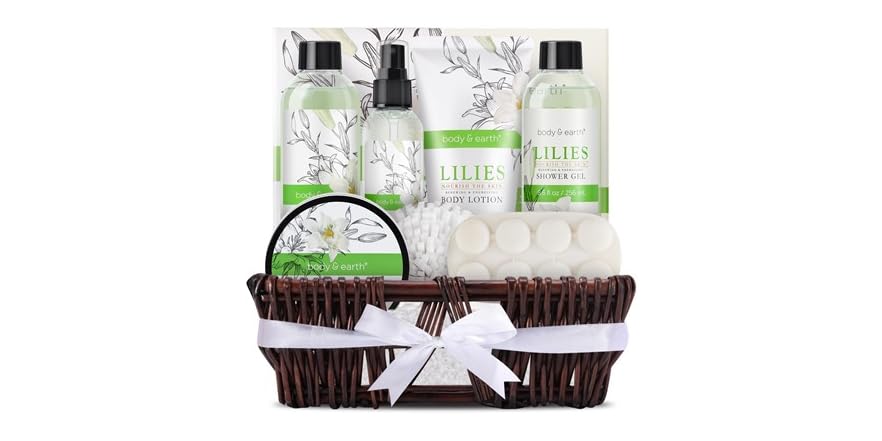 10-Pc Body & Earth Bath and Body Gift Basket