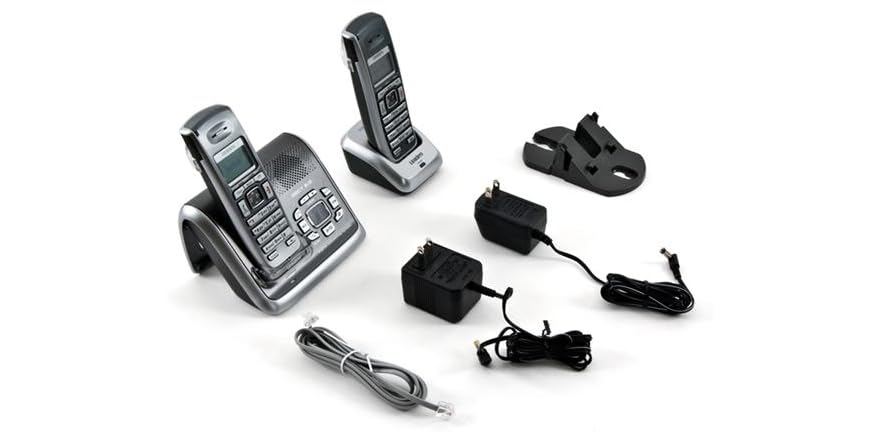 Uniden DECT 6.0 Dual Handset Cordless Phone with Digital Answering Machine