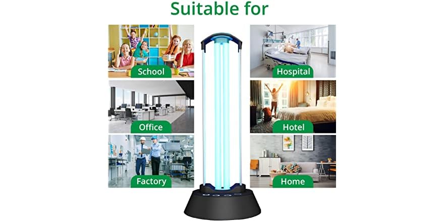 Smart Ultraviolet Germicidal UV Lamp