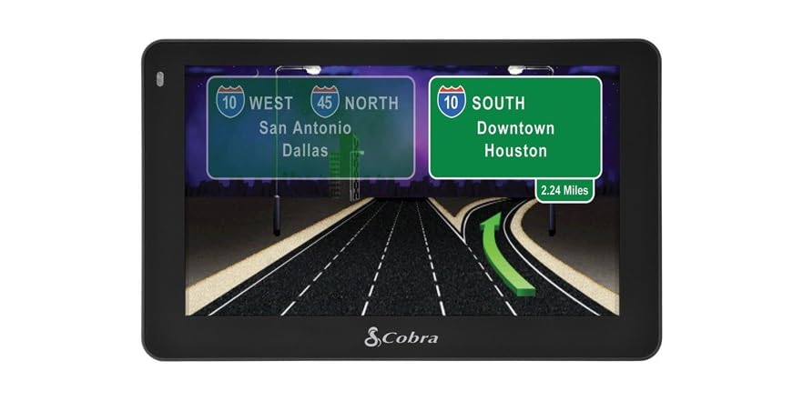 Cobra 5" GPS Navigator w/ Lifetime Maps