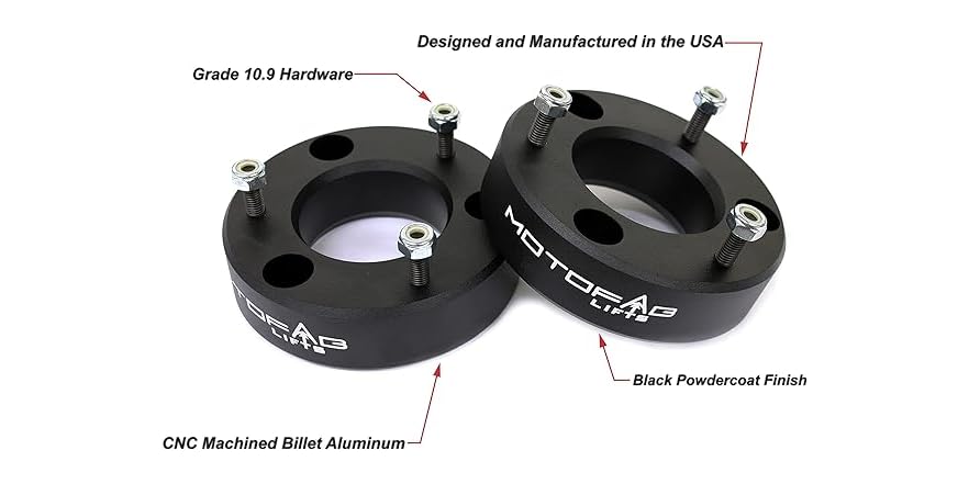 MotoFab Lifts 2.5-2.5 in Front Leveling Lift Kit