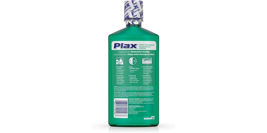 Plax Advanced PreBrushing Dental Rinse