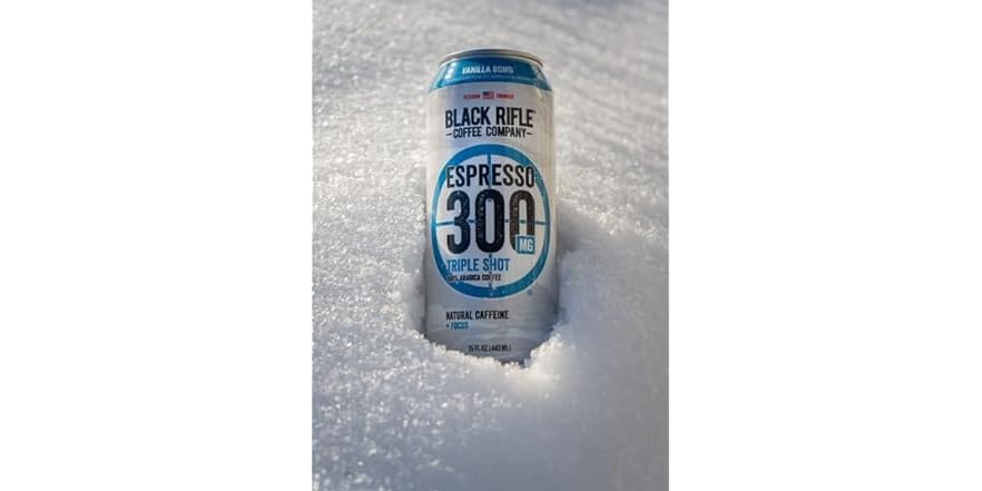 (12 Pack) Black Rifle Coffee RTD Vanilla Bomb, 15 Fl Oz