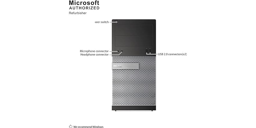Dell Optiplex 390 Tower Business Desktop (Open Box)