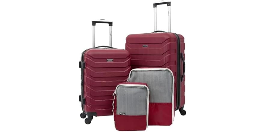 Wrangler Elysium 4-pc. Miami Luggage Set (Open Box)