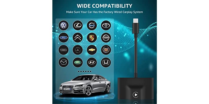 URJD Wireless Carplay Adapter