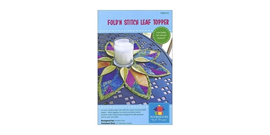 Poorhouse Quilt Designs - Stitch Leaf