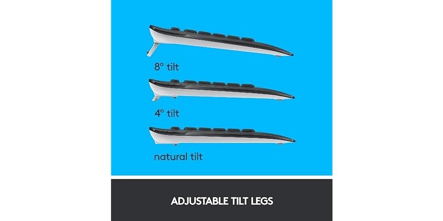 Logitech MK545 Wireless Keyboard and Mouse (Open Box)