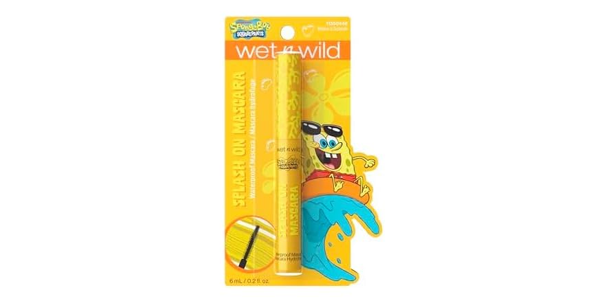 wet n wild wet n wild SpongeBob Waterproof Mascara