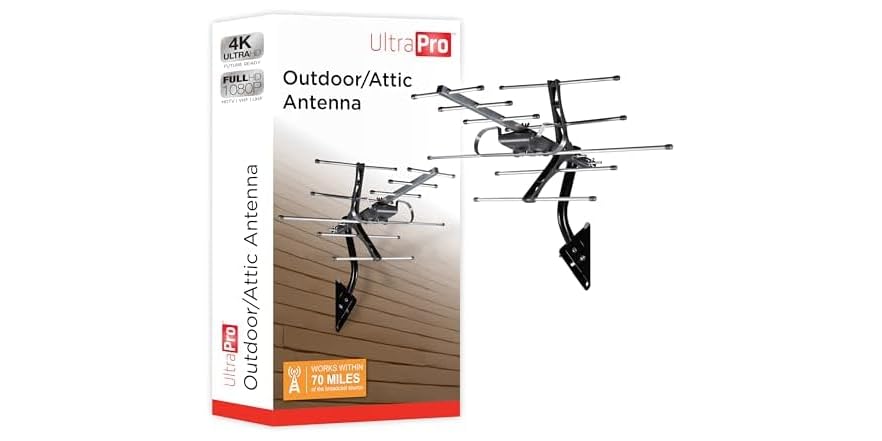 UltraPro Outdoor HD Long Range TV Antenna
