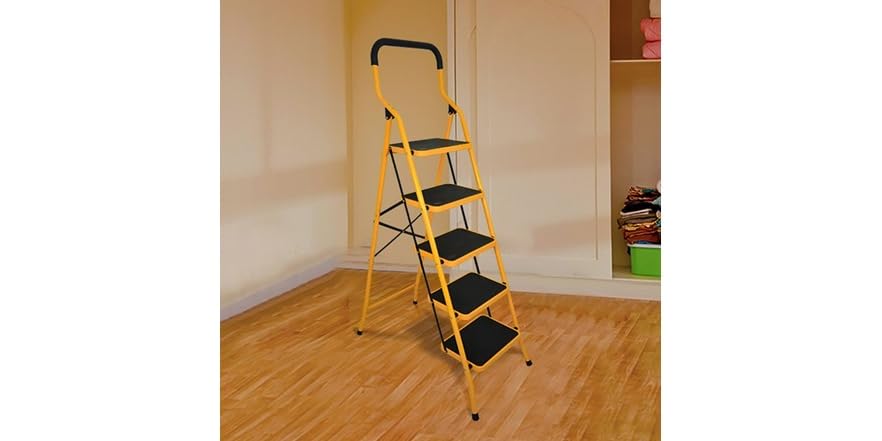 5 Step Ladder with Support Handle