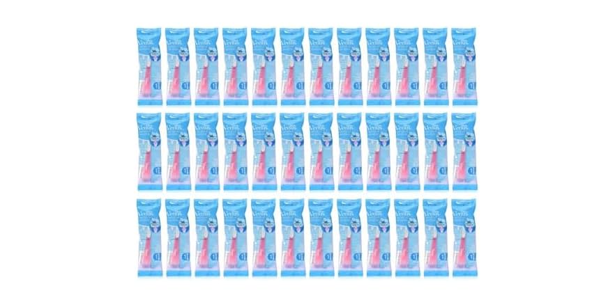 Venus Sensitive Disposable 1ct Razor - Case of 36
