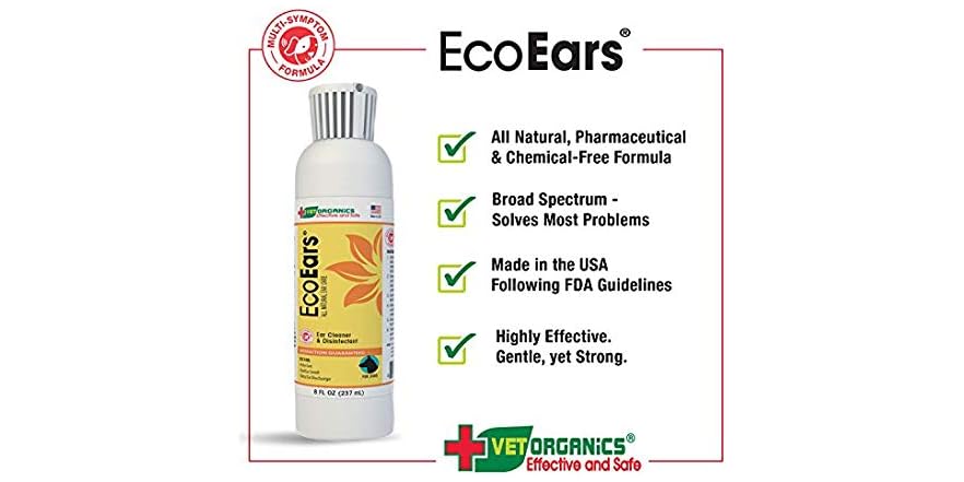 EcoEars Natural Dog Ear Cleaner