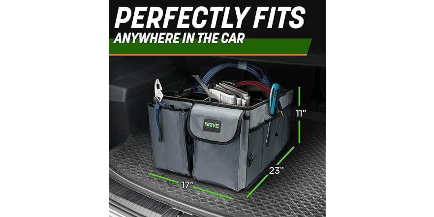 Drive Auto Car Trunk Organizer