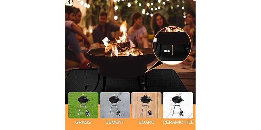 Demiwise Grill Mat 76x48in