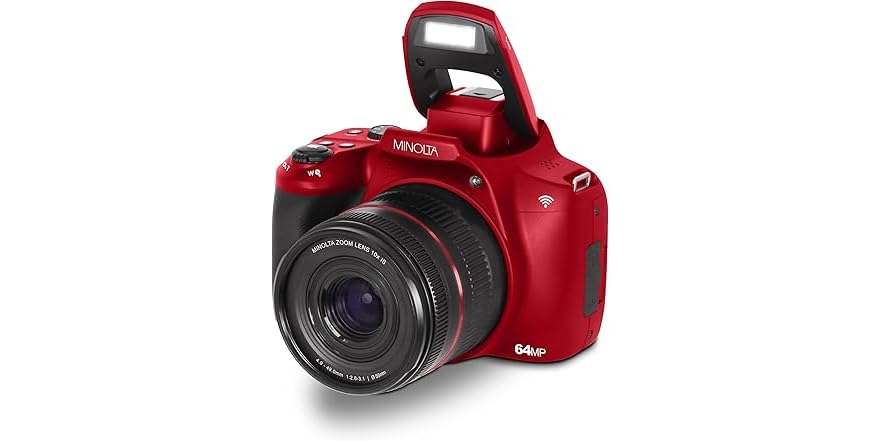 (NEW) Minolta 64 Mega Pixels Auto Focus Digital Camera (Open Box)