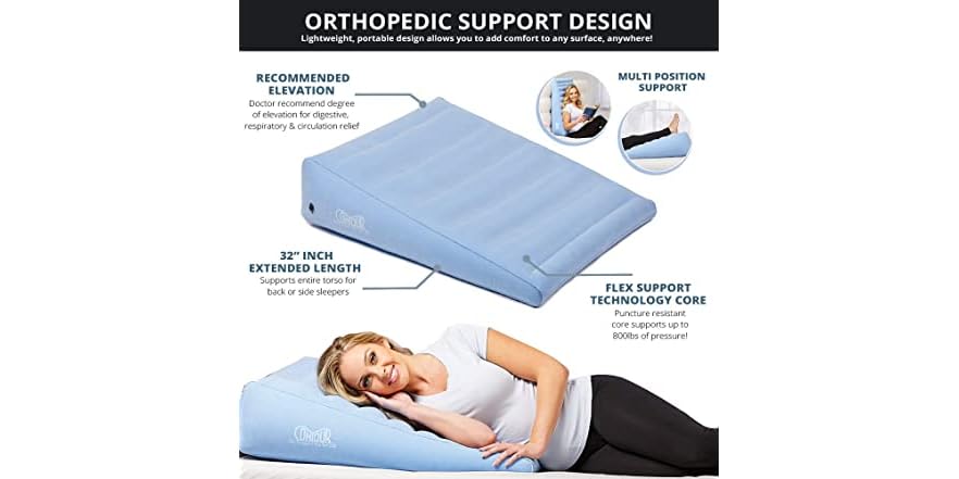 2-in-1 Back Relief Wedge