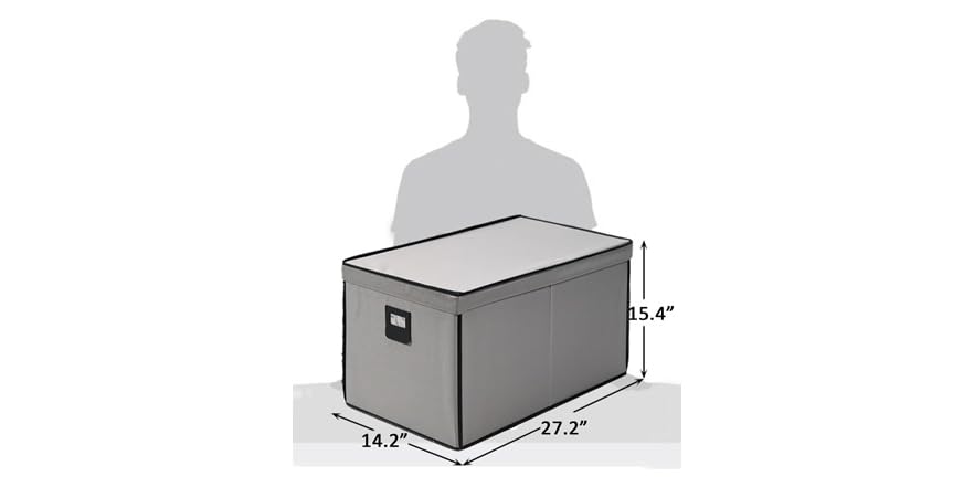 Jumbo Storage Box with Lid