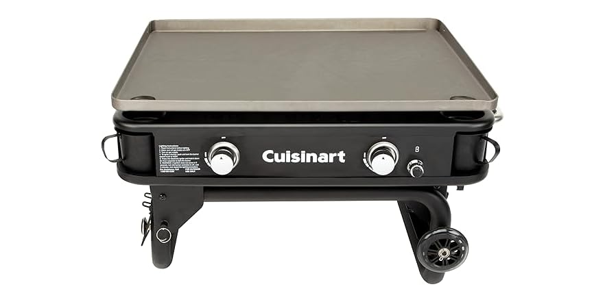 Cuisinart Flat Top 28" Two Burner Gas Griddle
