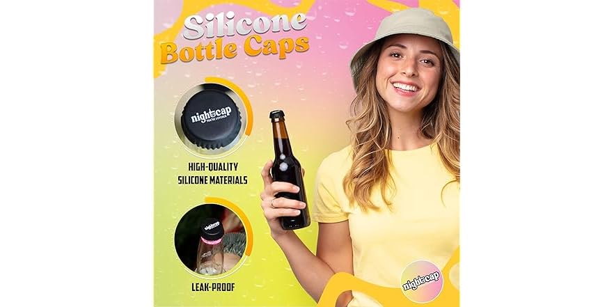 Nightcap Drink Cover Bottle Top