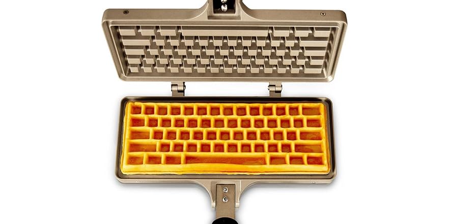 The Keyboard Waffle Iron®