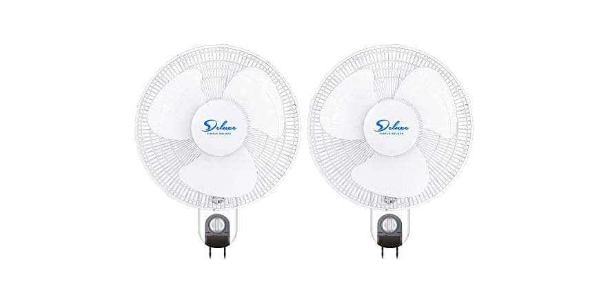 Simple Deluxe Adjustable Tilt Fans